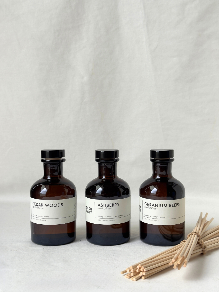 reed diffusers – Rough Beauty